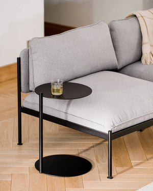 Ande Side Table - living room, black, round side table for the sofa ...