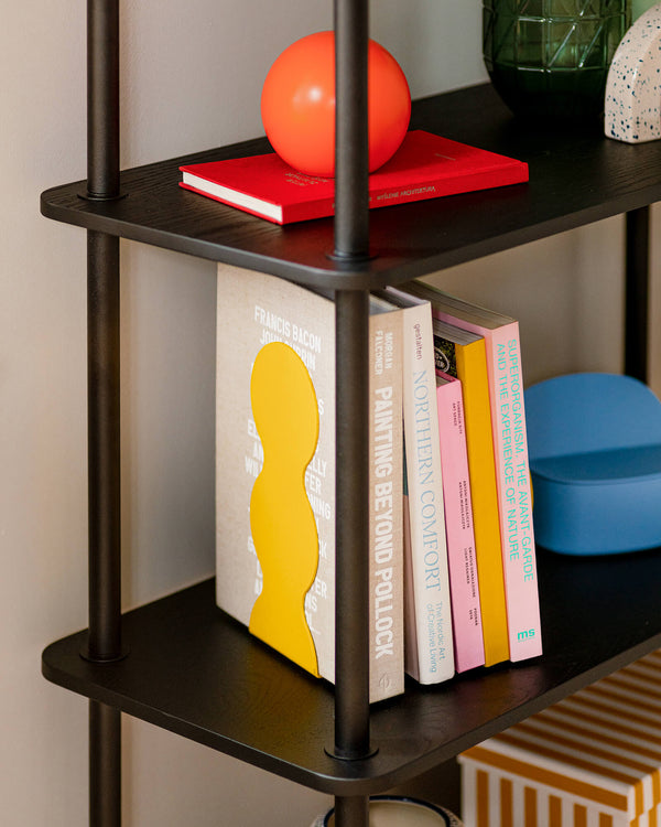 Teidi Shelving Unit 4-tier - oak bookshelf and storage - noo.ma