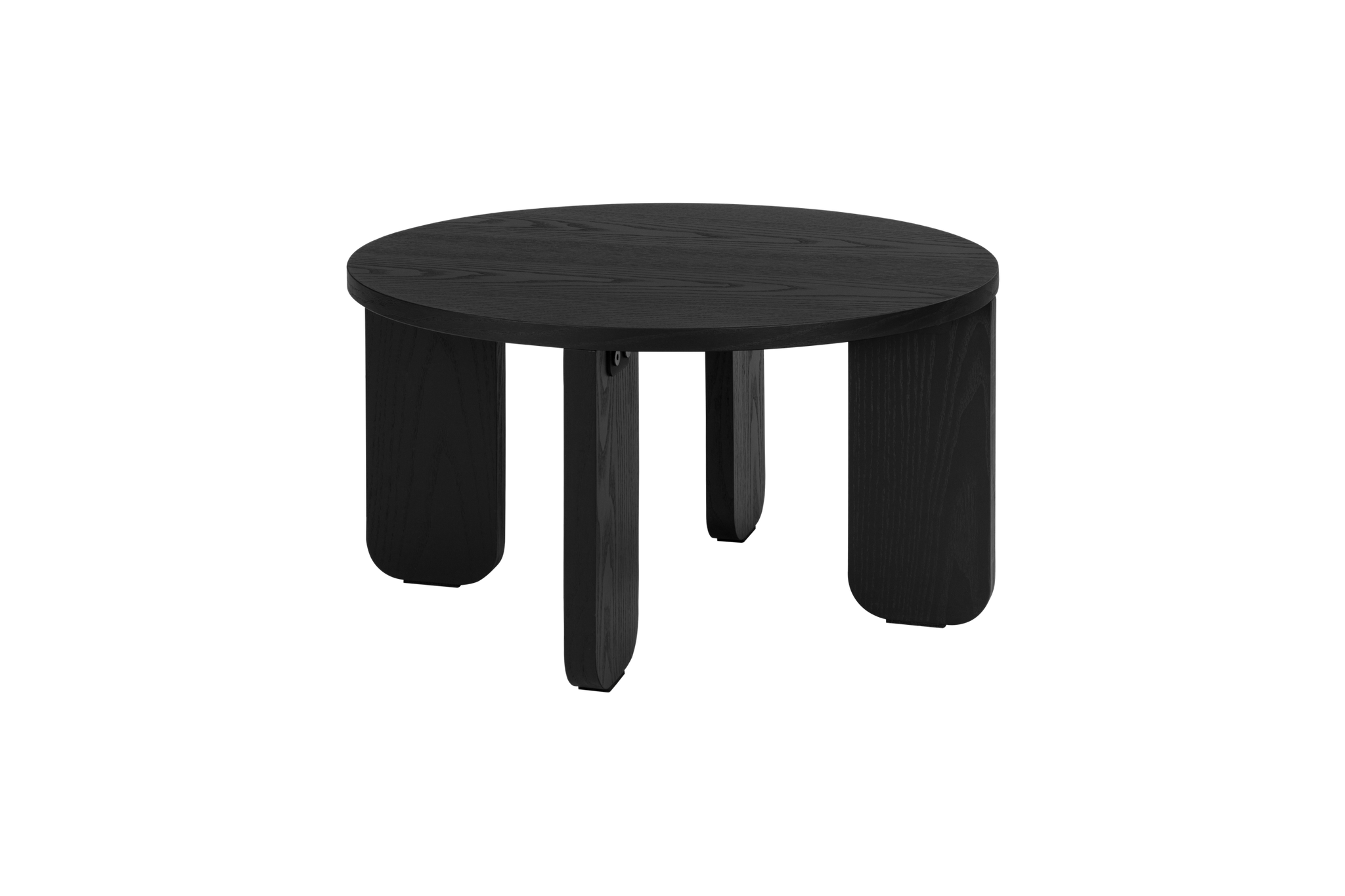 Kuvu Coffee Table Small - round, oak table, ⌀ 55 cm - noo.ma