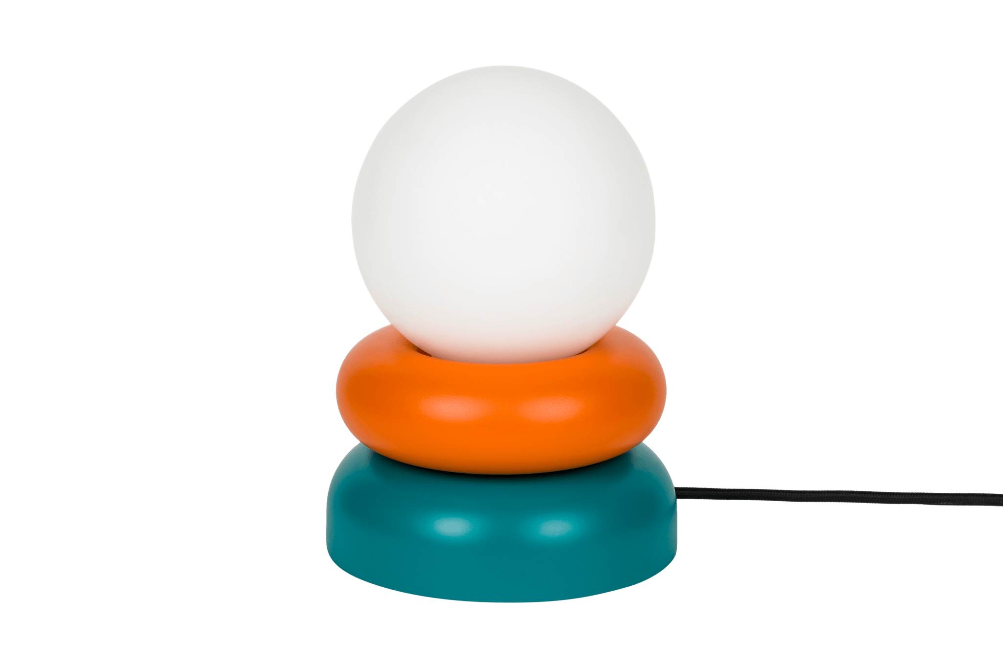 Otem Table Lamp - Orange / Turquoise - playful lighting - noo.ma