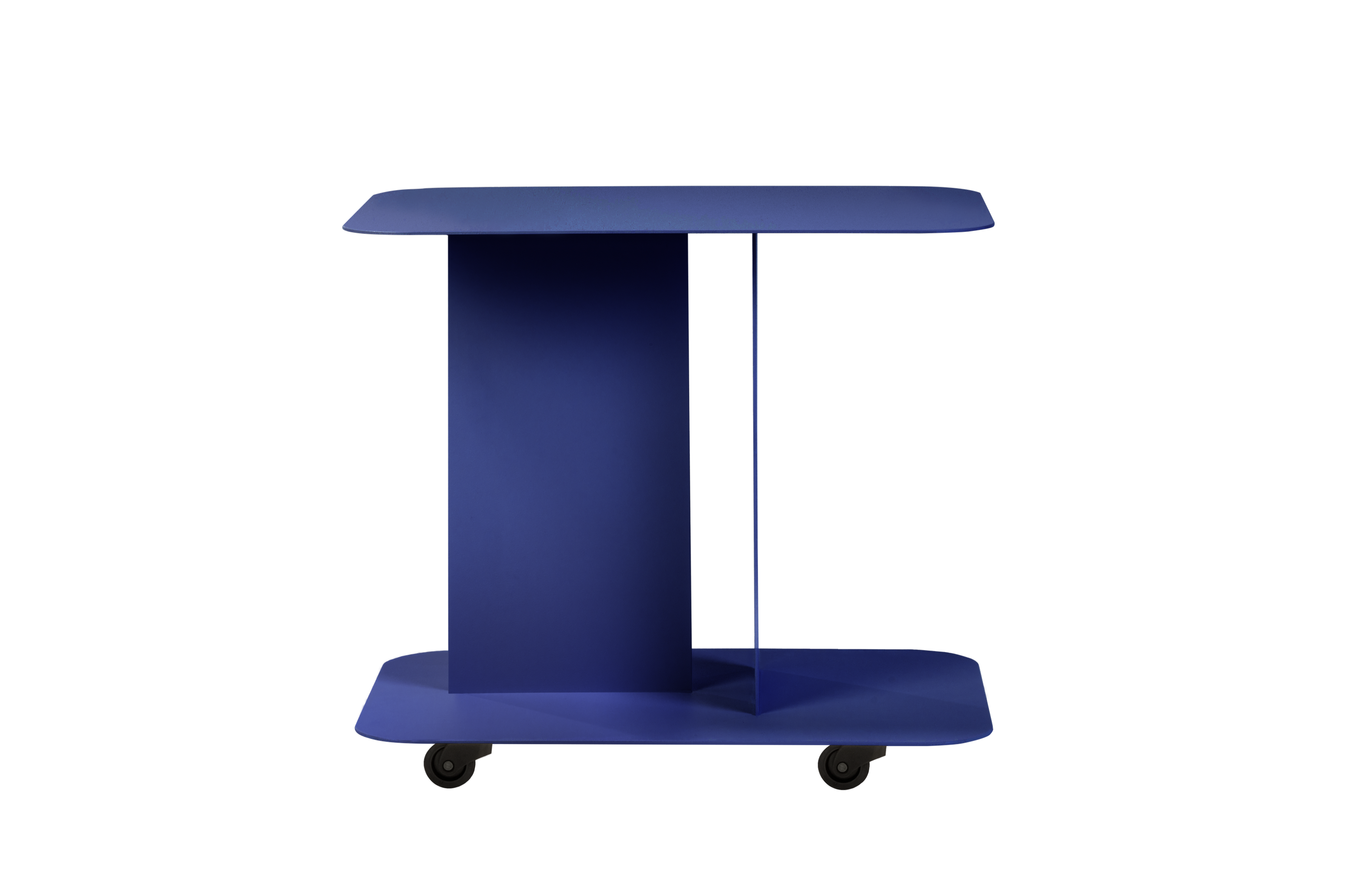 HO Trolley - navy blue, bar trolley for living & dining room - noo.ma